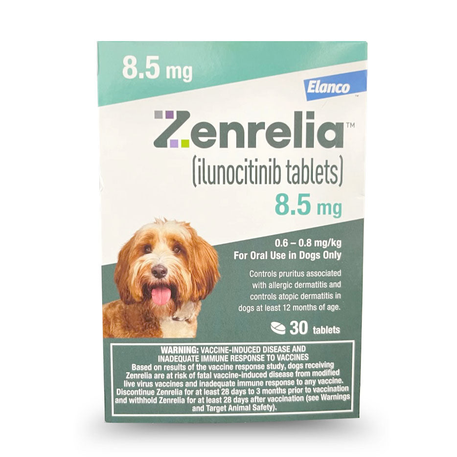 Zenrelia 8.5mg Tablets for Dogs, Green, 30ct, Blister Pack — Jeffers