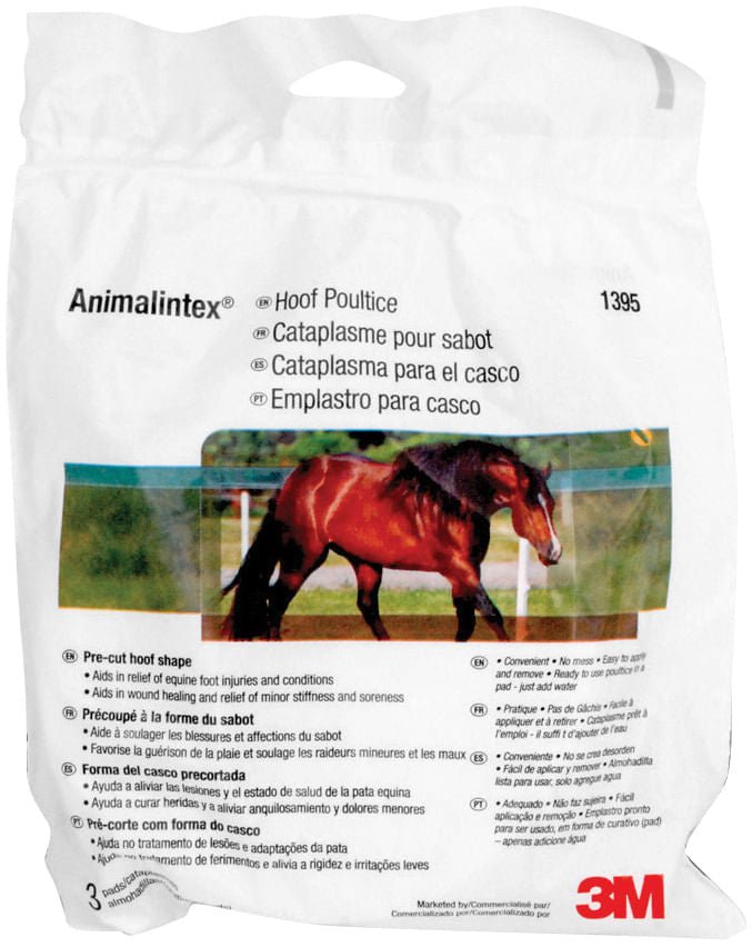 3M Animalintex Poultice Pad for Horse Hoof, 3 pack — Jeffers