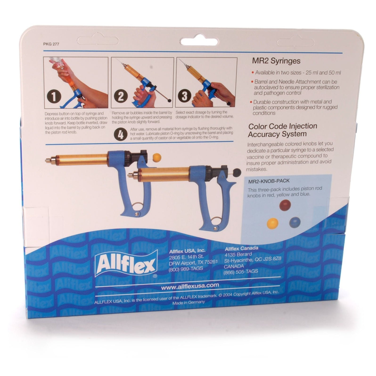 Allflex® Volume Repeater Syringes | Jeffers Livestock