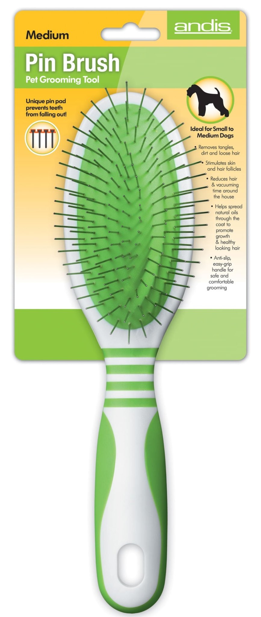 Andis Pin Brush for Pet Grooming — Jeffers