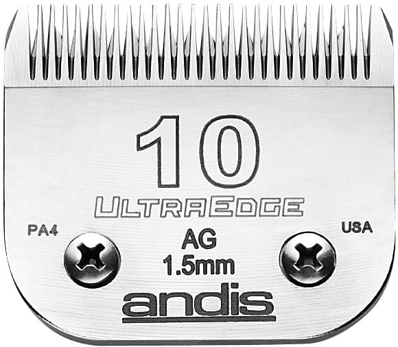 Andis Size 10 Grooming Clipper Blades — Jeffers