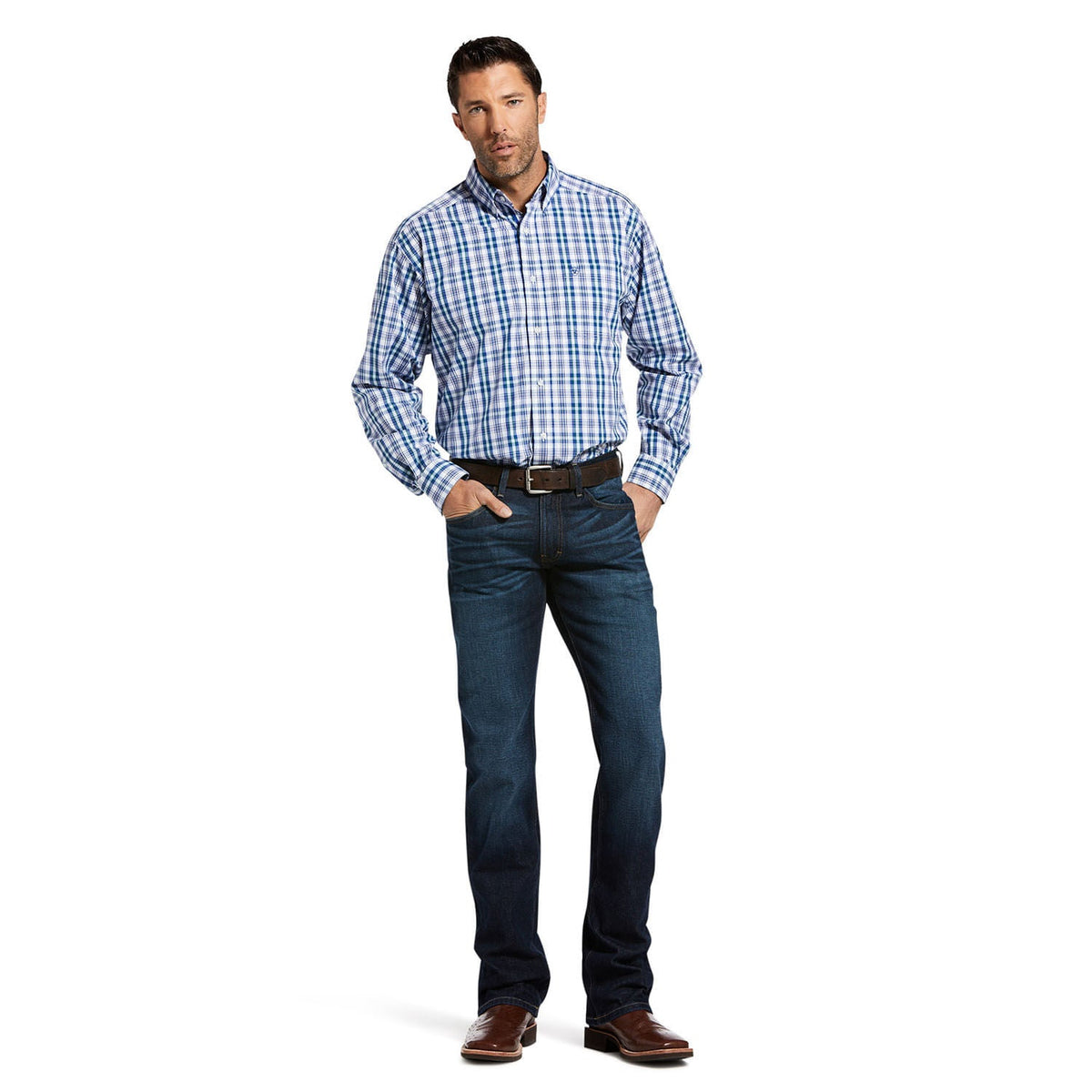 Ariat M5 Slim Stretchy Legacy Stackable Straight Leg Jean — Jeffers