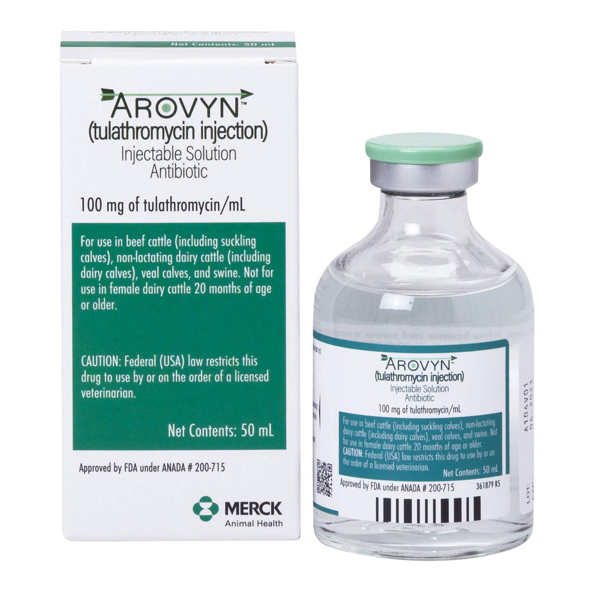 Arovyn (Tulathromycin) Cattle & Swine Antibiotic Injectable — Jeffers