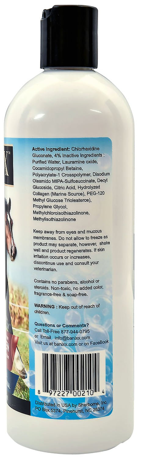 Banixx Veterinary Strength Shampoo for Dogs/ Horses, 16 oz — Jeffers