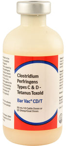Bar Vac CD/T Cattle, Sheep, and Goat Vaccine — Jeffers