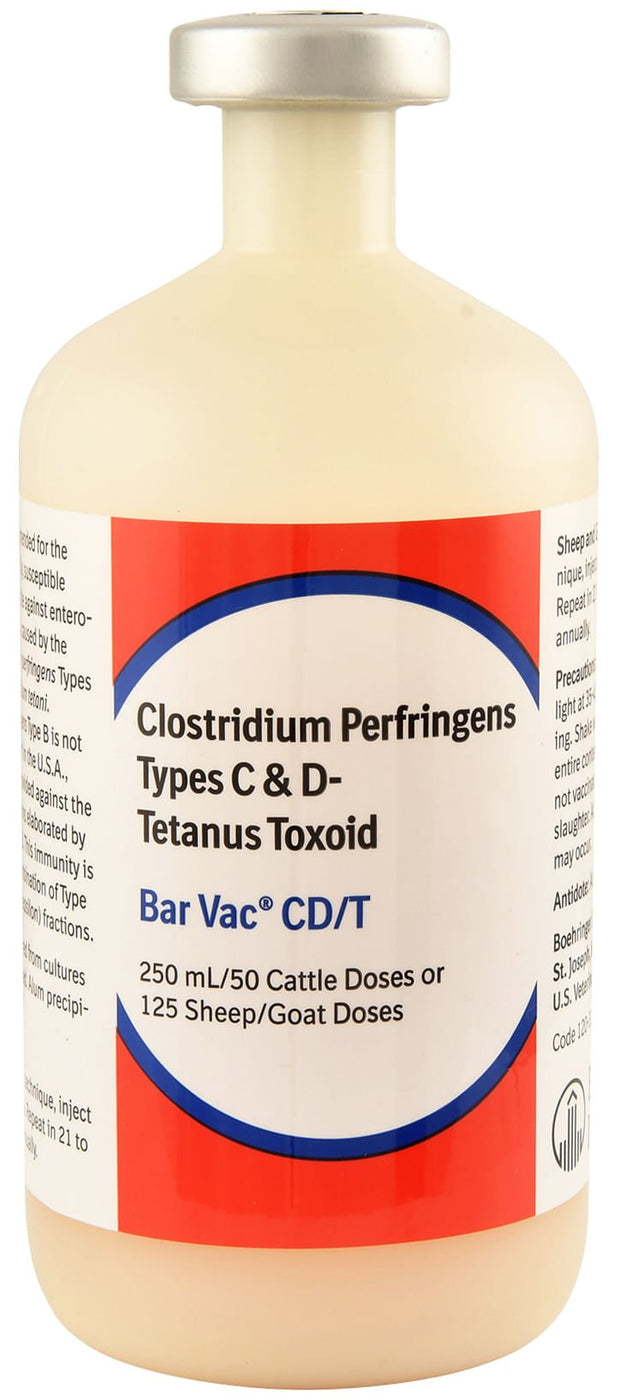 Bar Vac CD/T Cattle, Sheep, and Goat Vaccine — Jeffers