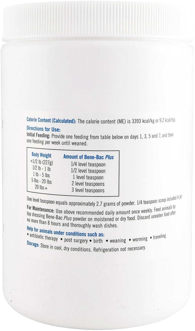 Bene-Bac Plus for Pets — Jeffers