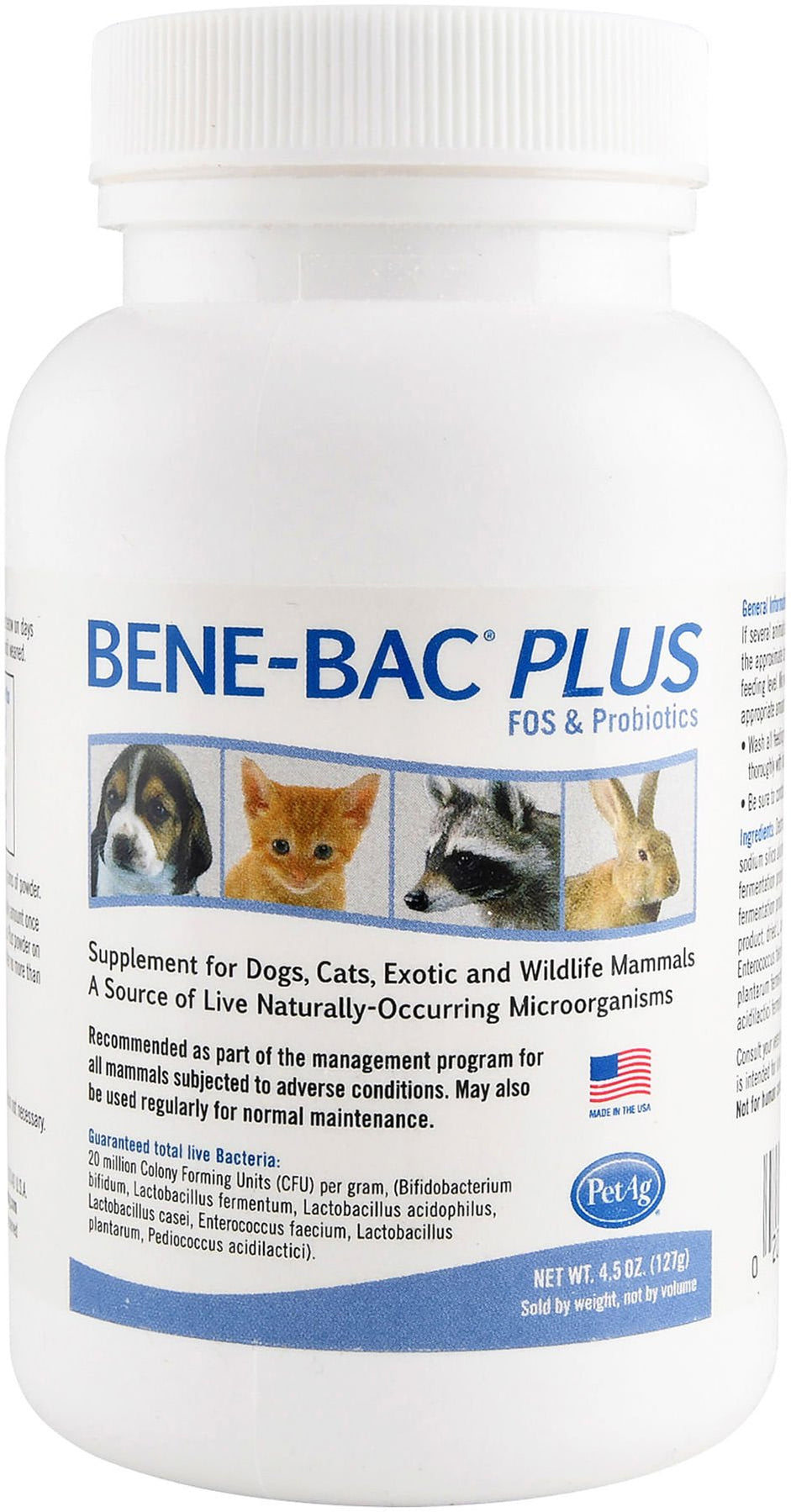 Bene-Bac Plus for Pets — Jeffers