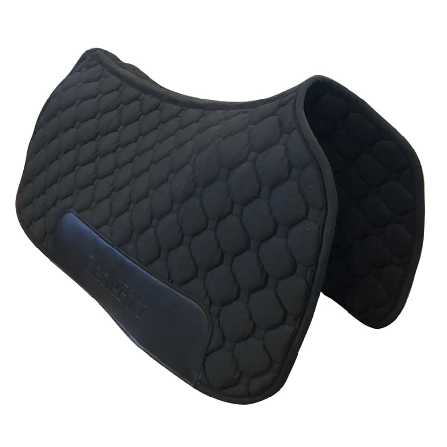 BeneFab Therapeutic Western Saddle Pad, Black, One Size — Jeffers