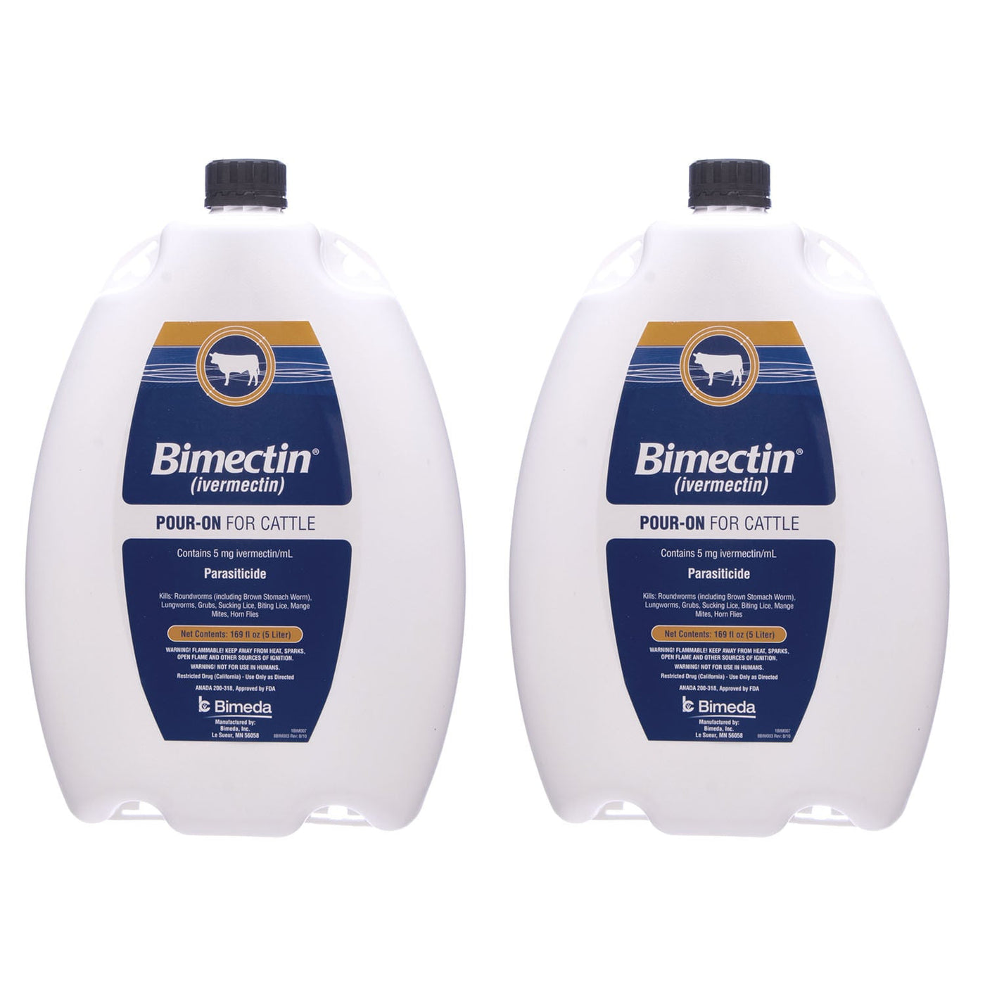 Bimectin Pour-on Dewormer for Cattle — Jeffers