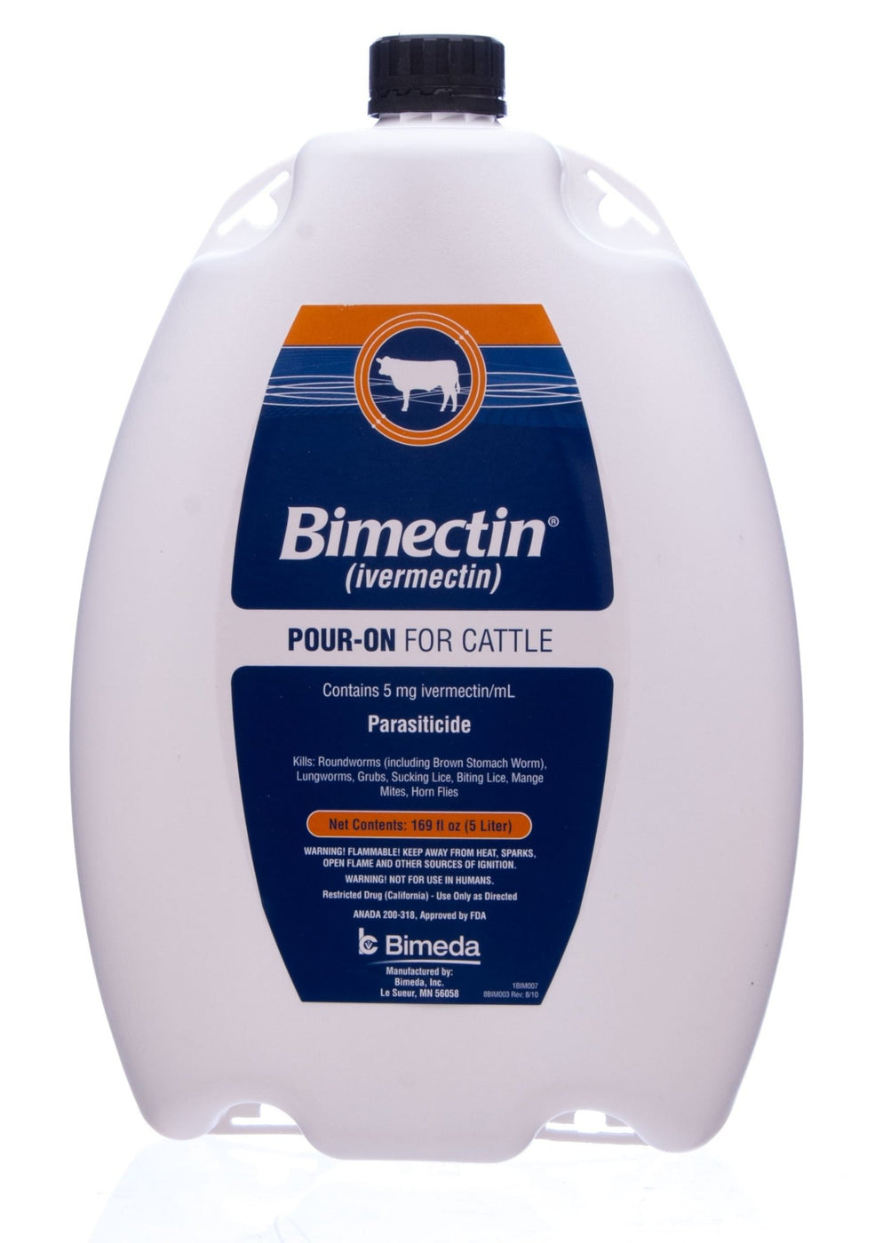 Bimectin Pour-on Dewormer for Cattle — Jeffers