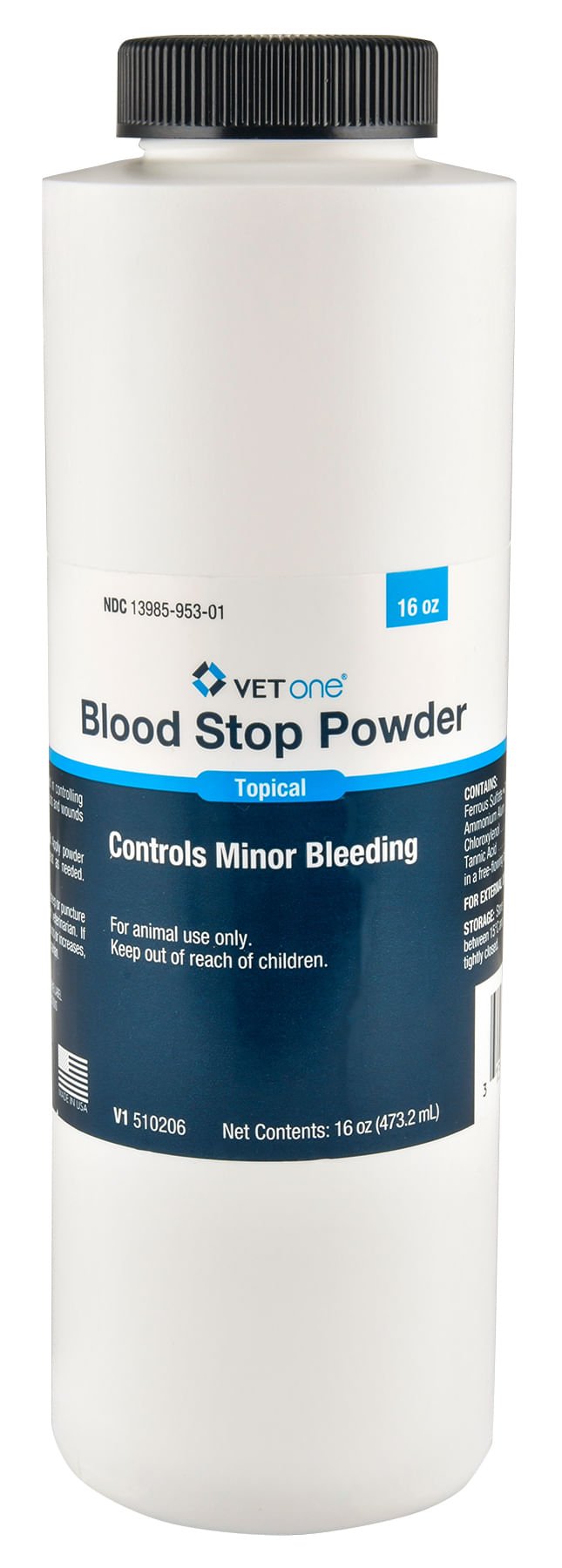 Blood Stop Powder for Cuts, Wounds & Dehorning — Jeffers