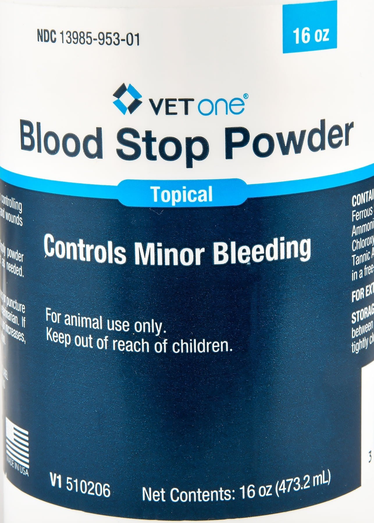 Blood Stop Powder for Cuts, Wounds & Dehorning — Jeffers