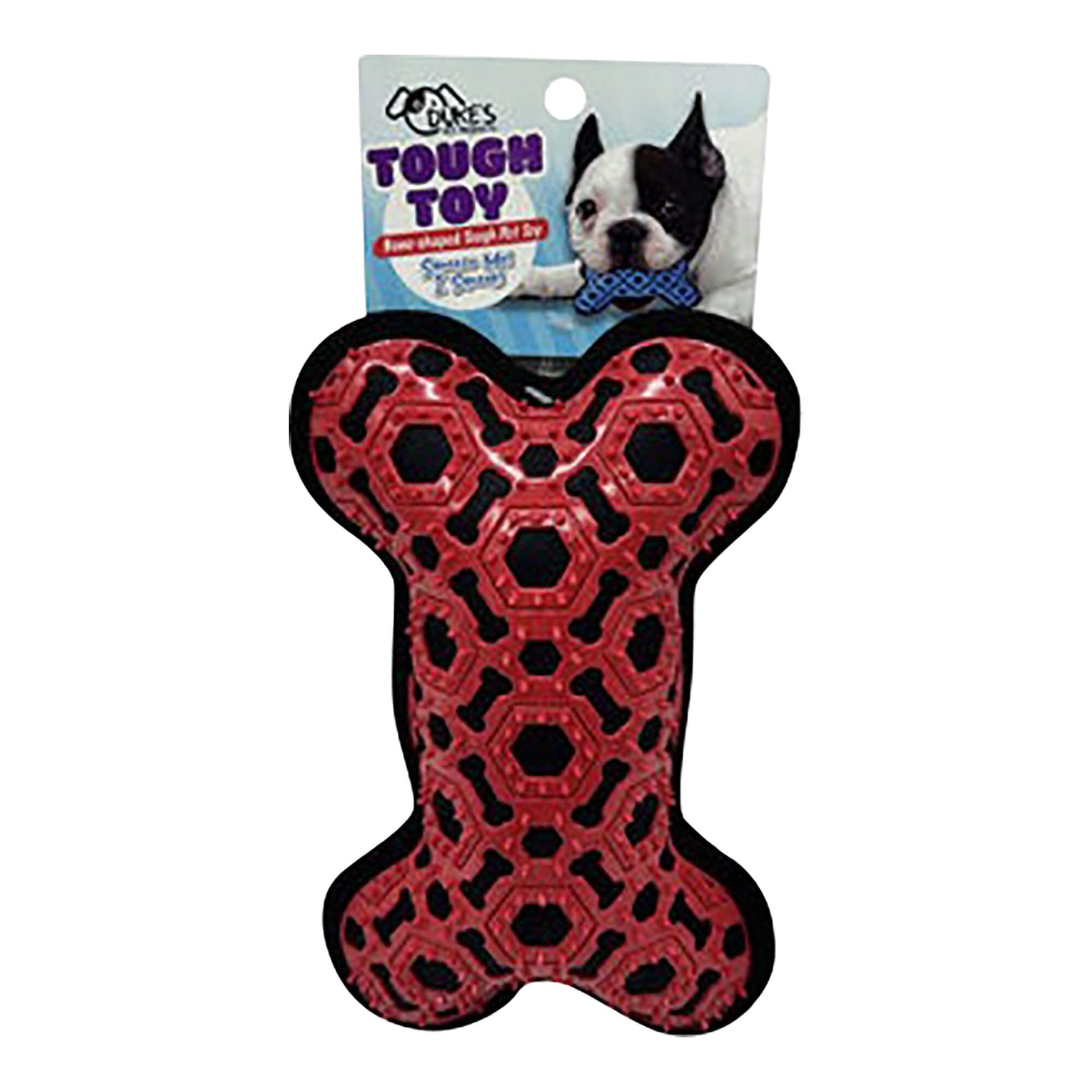 Duke's 8.65" Bone-Shaped Squeaking Fetch Toy — Jeffers