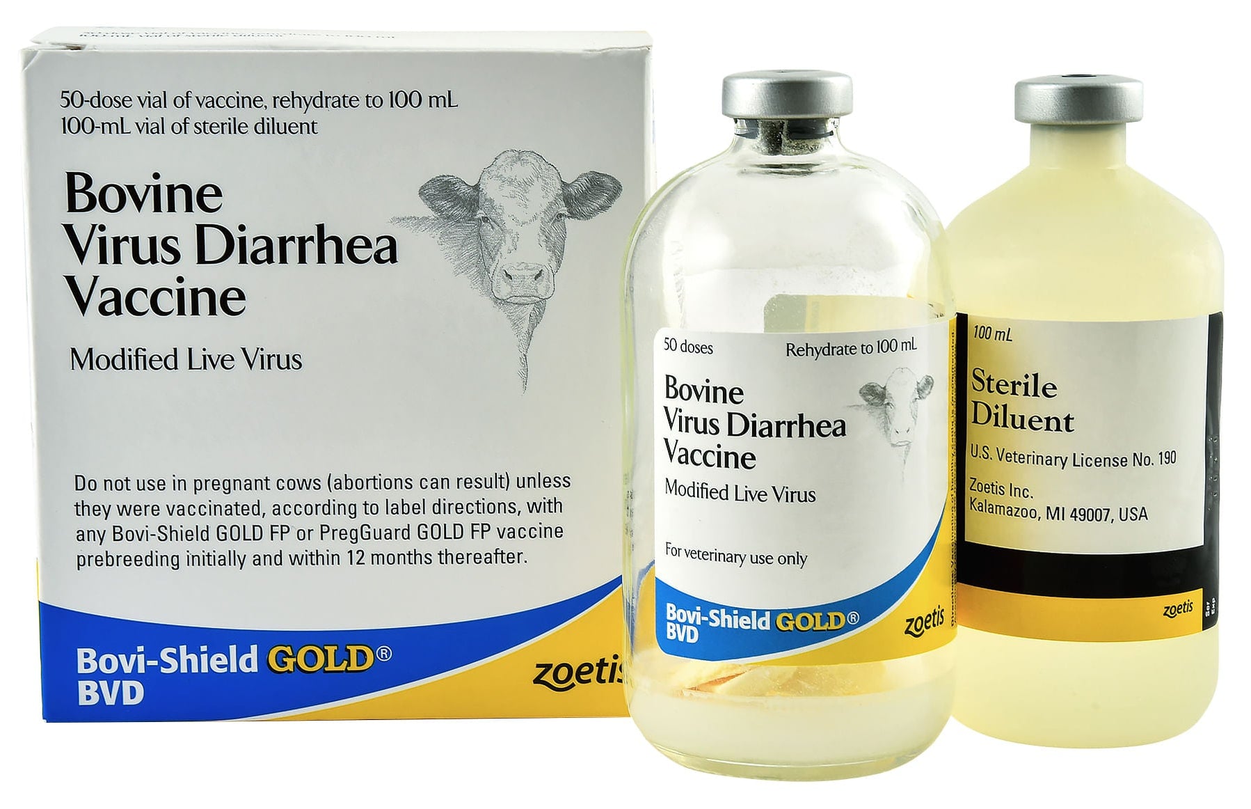 Zoetis Bovi-Shield Gold BVD Cattle Vaccine — Jeffers