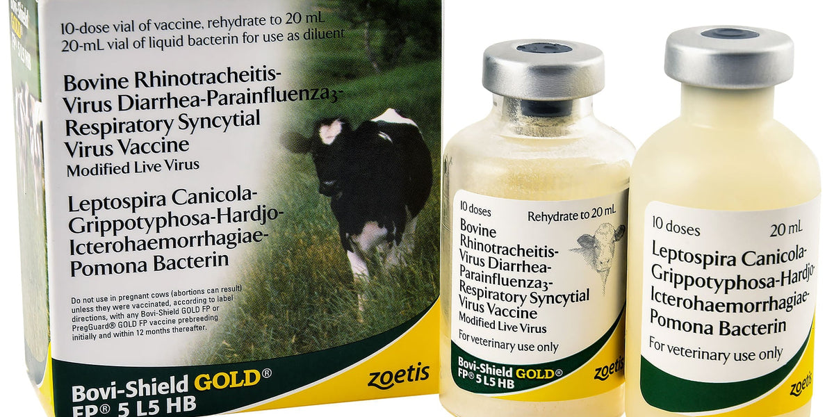 Bovi-Shield Gold FP 5 L5 HB Cattle Vaccine — Jeffers