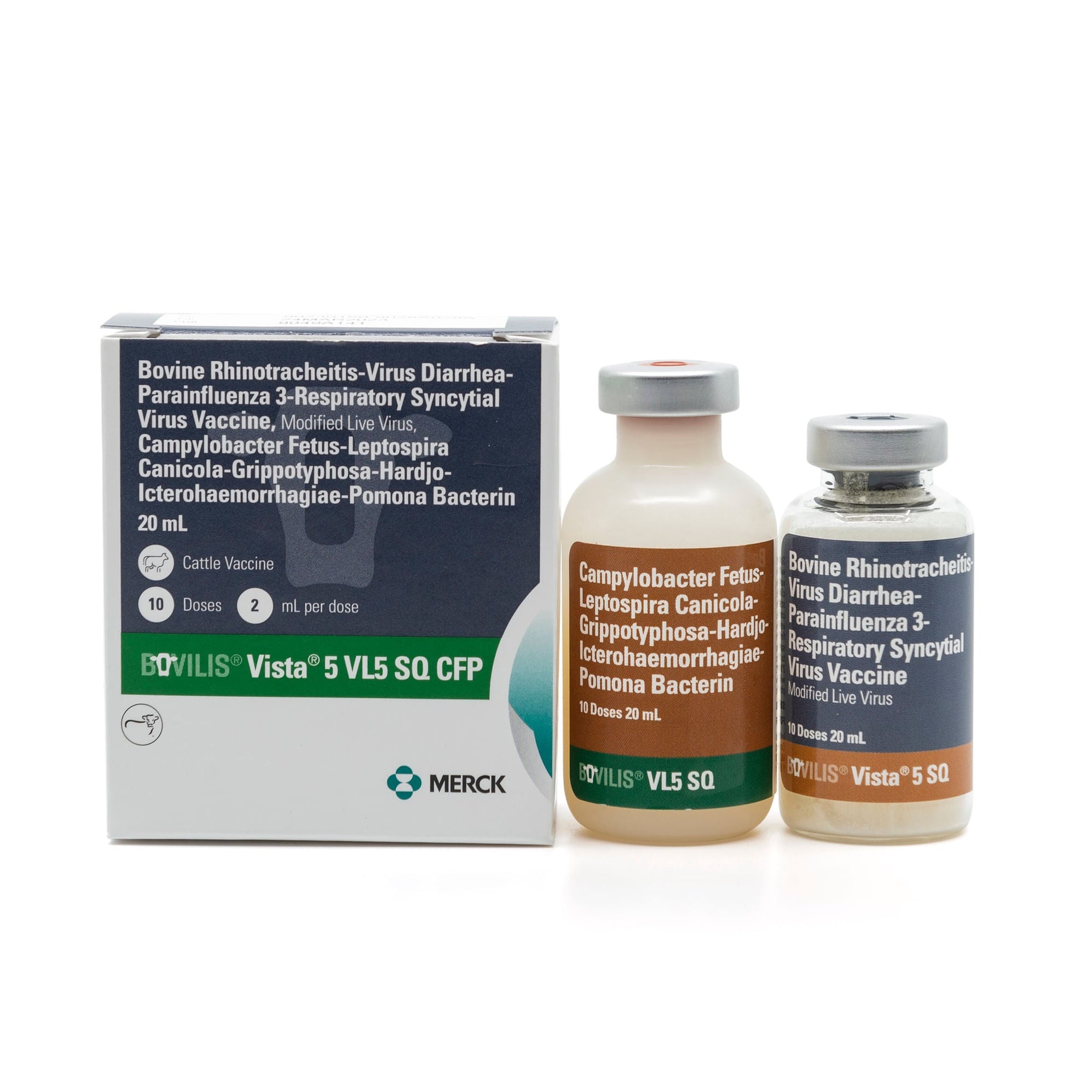 Bovilis Vista® 5 VL5 SQ CFP Cattle Vaccine with Lepto and Vibrio — Jeffers