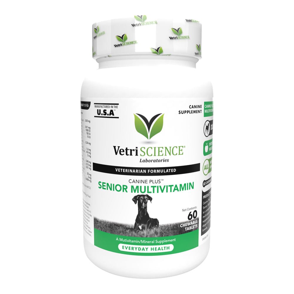 Canine Plus Senior Multivitamin Chewable Tablet, 60 ct — Jeffers