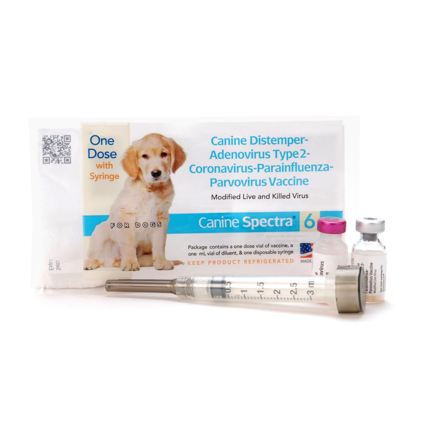 Canine Spectra 6 Dog Vaccine with Parvo and Coronavirus — Jeffers