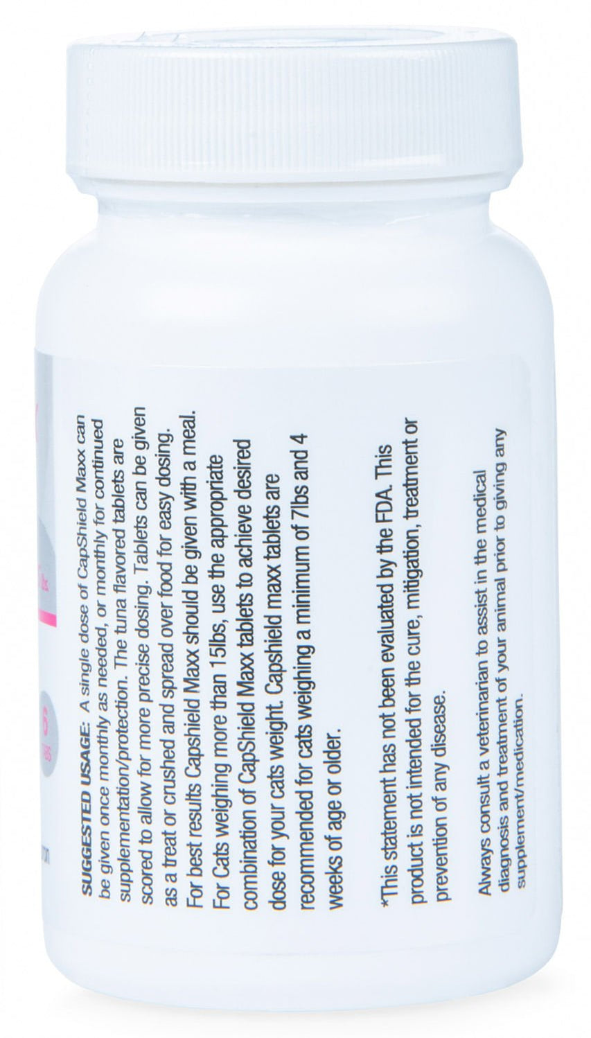 CapShield Maxx Tabs for Cats, 7-15 lb, 6 ct — Jeffers