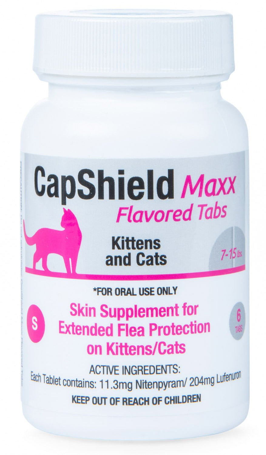 CapShield Maxx Tabs for Cats, 7-15 lb, 6 ct — Jeffers