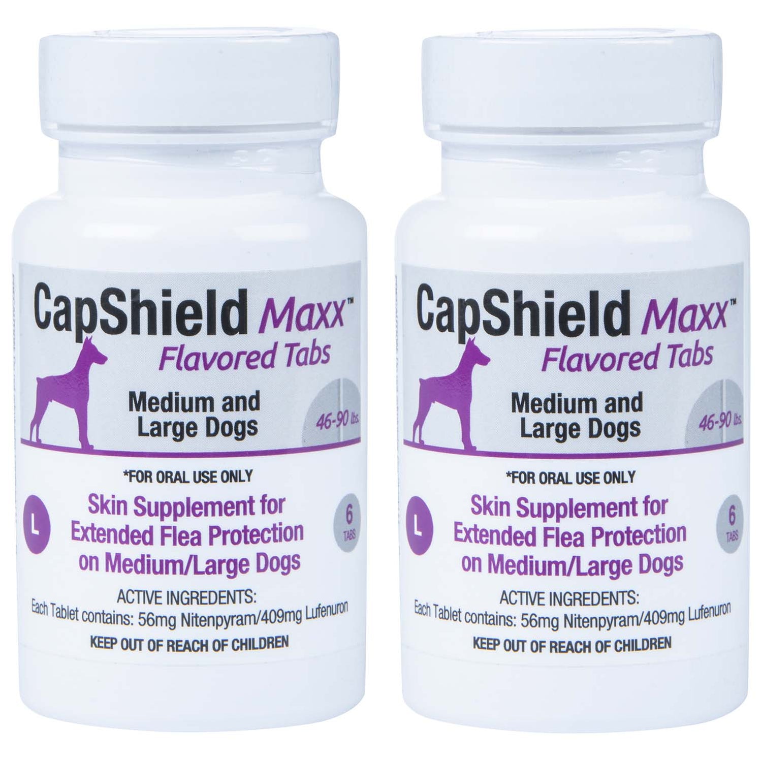 CapShield Maxx Flavored Tabs for Dogs, 6 ct — Jeffers