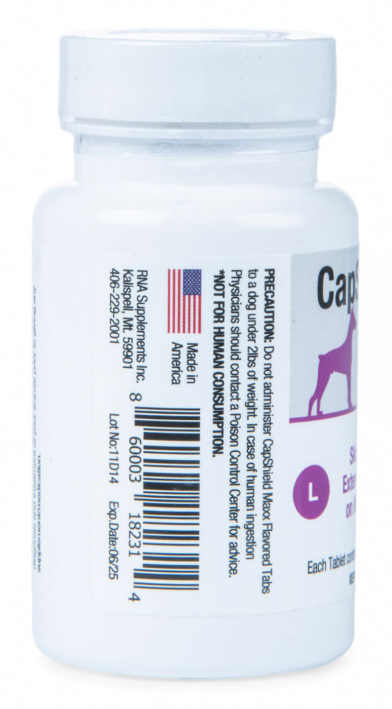 CapShield Maxx Flavored Tabs for Dogs, 6 ct — Jeffers