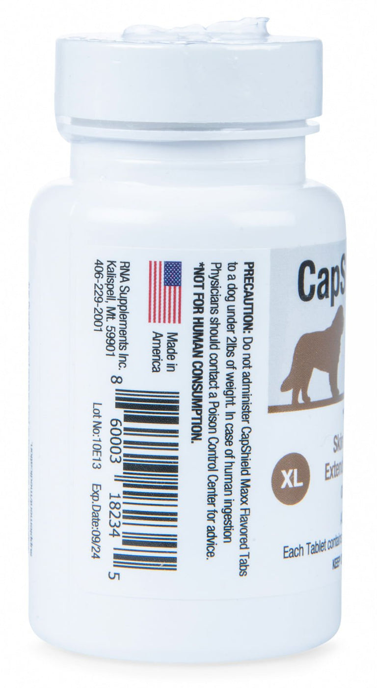 CapShield Maxx Flavored Tabs for Dogs, 6 ct — Jeffers
