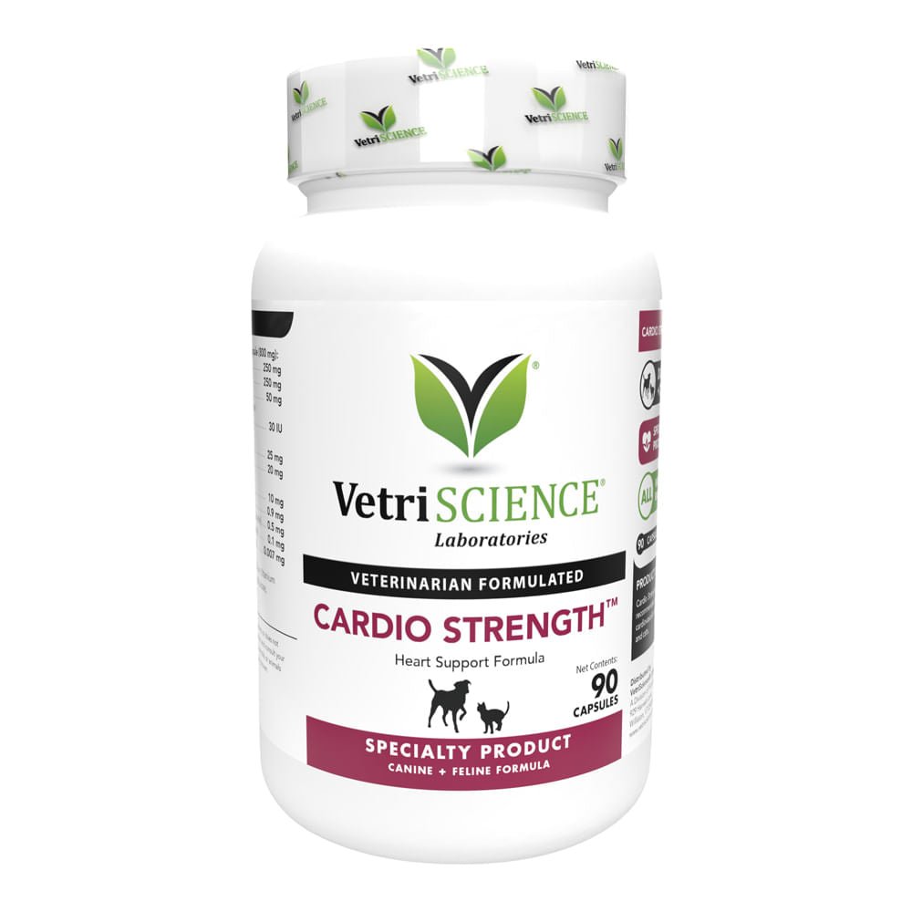Cardio-Strength for Cats and Dogs , 90 Capsules — Jeffers