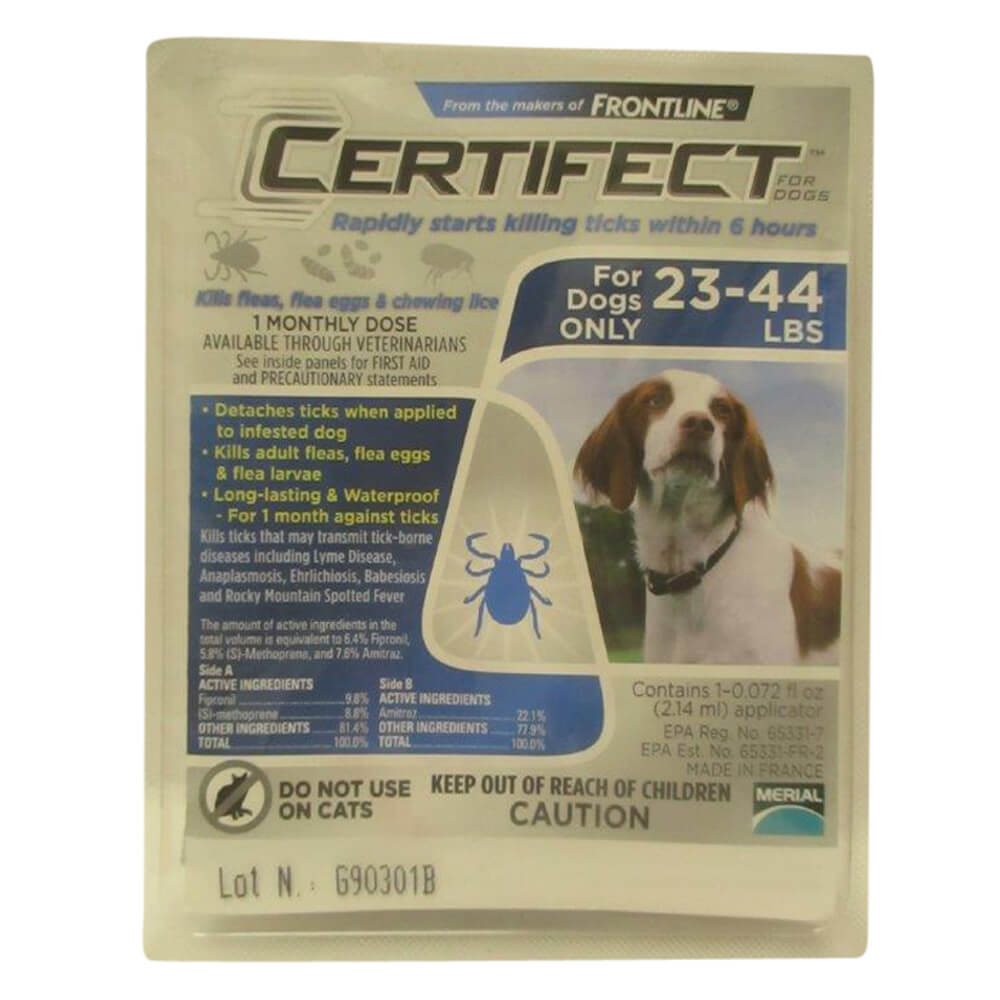 Certifect Flea & Tick Topical Treatment for Dogs — Jeffers