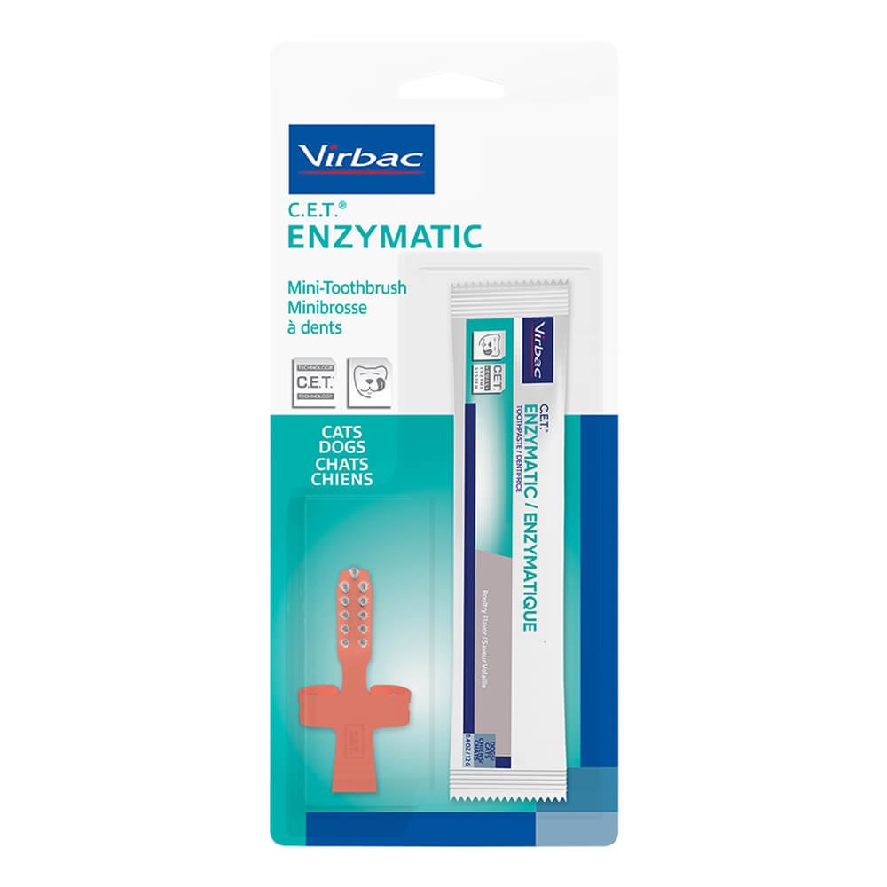 C.E.T. Mini-Toothbrush with Poultry Flavored Toothpaste — Jeffers