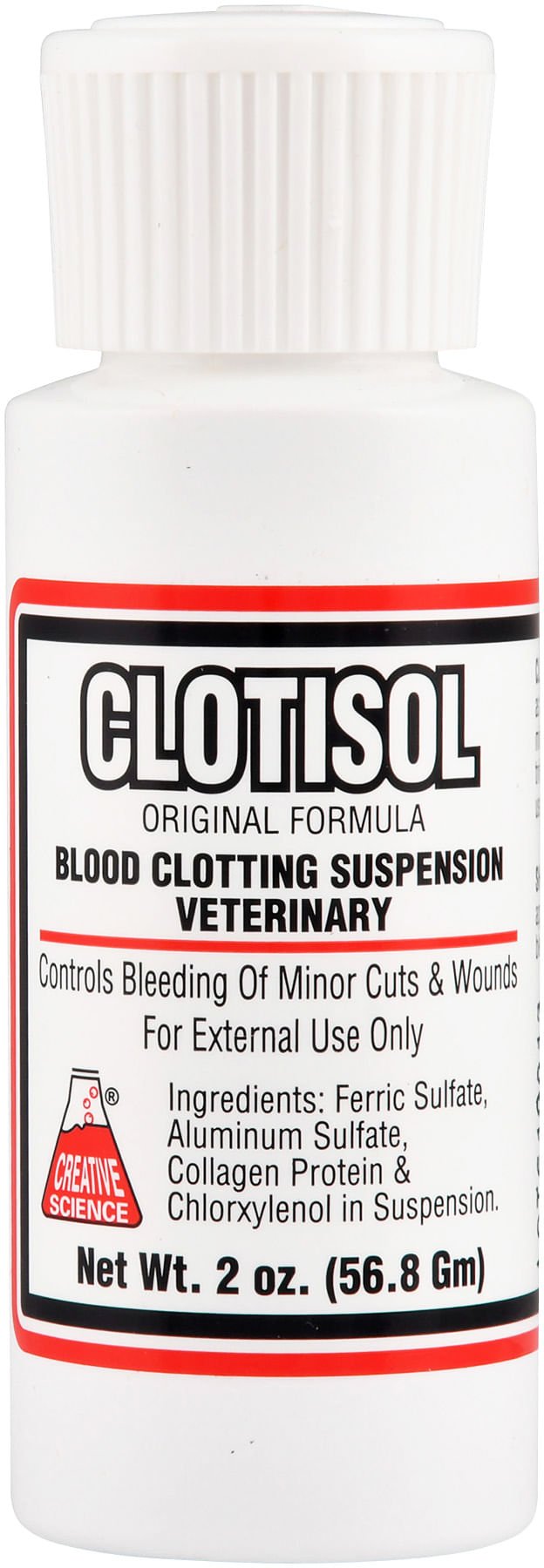 Clotisol Blood Clotting Suspension, 2 oz — Jeffers