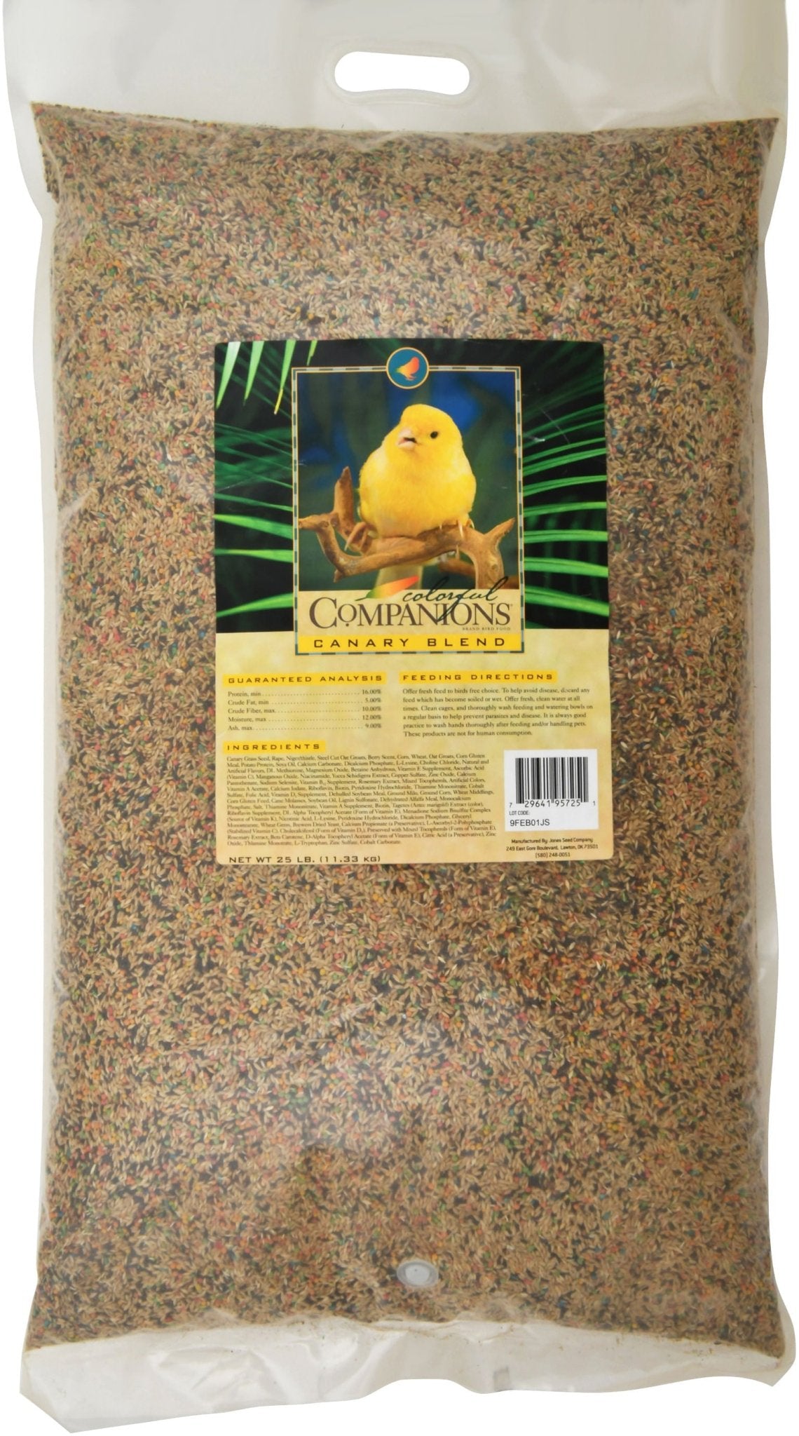Colorful Companions Canary Blend, 25 lb — Jeffers