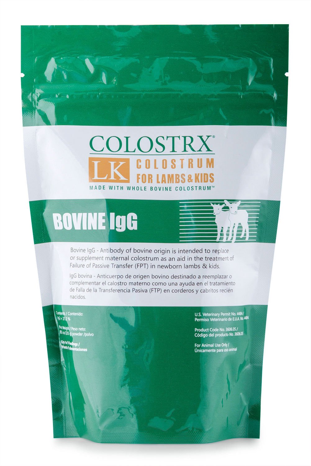 Colostrx LK Colostrum for Lambs and Kids, 235gm — Jeffers