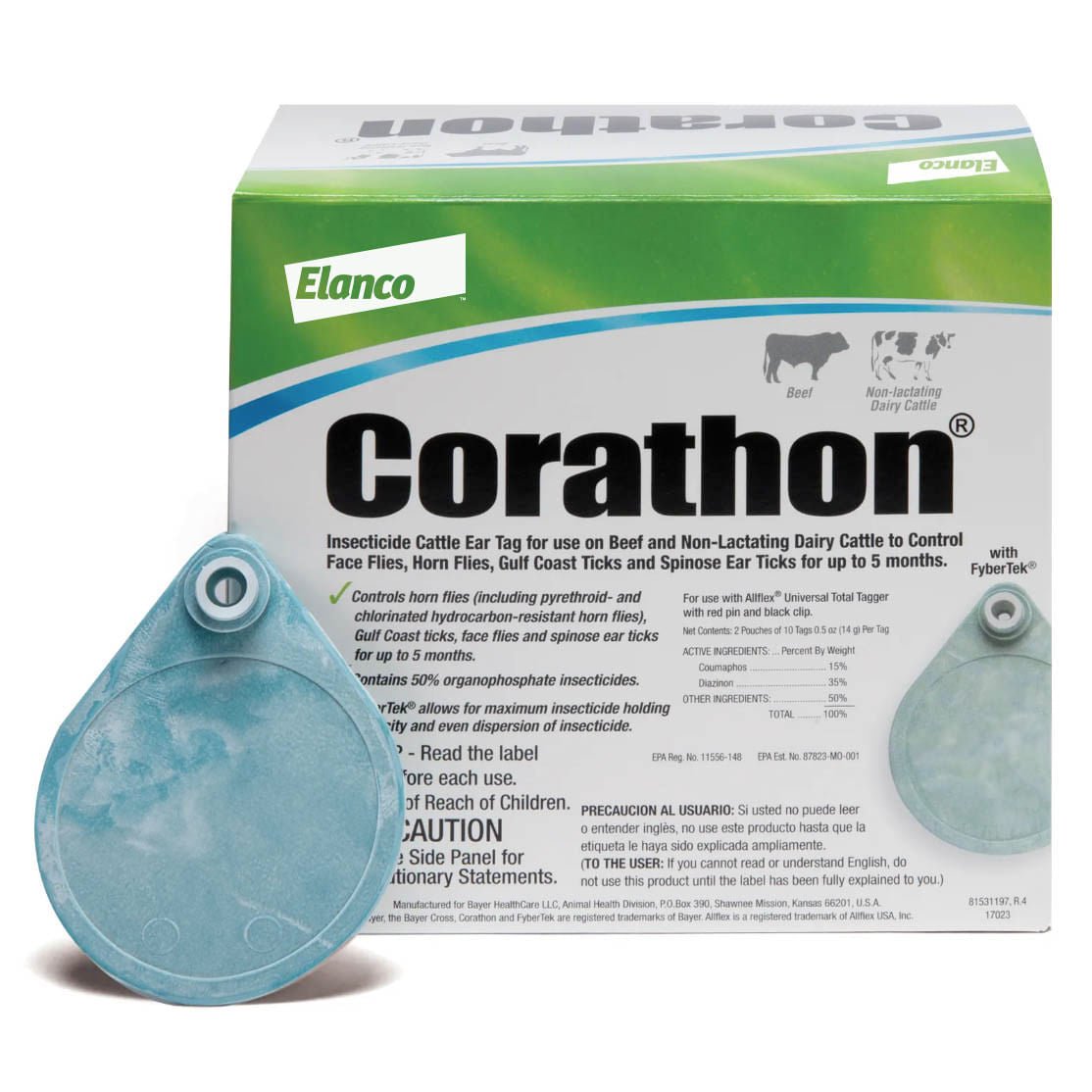 Corathon Cattle Ear Tags, pkg of 20 — Jeffers