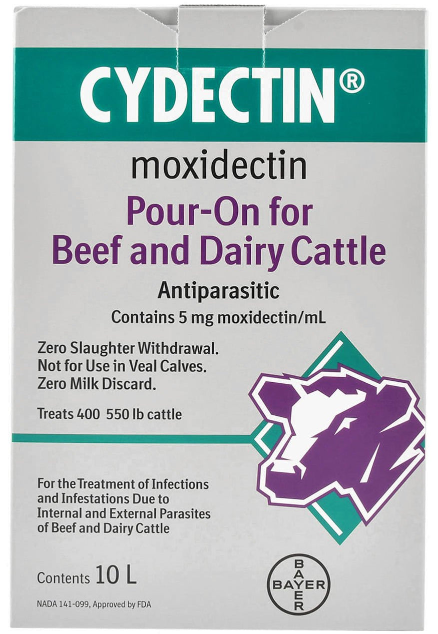 Cydectin Pour-On Dewormer for Beef & Dairy Cattle — Jeffers
