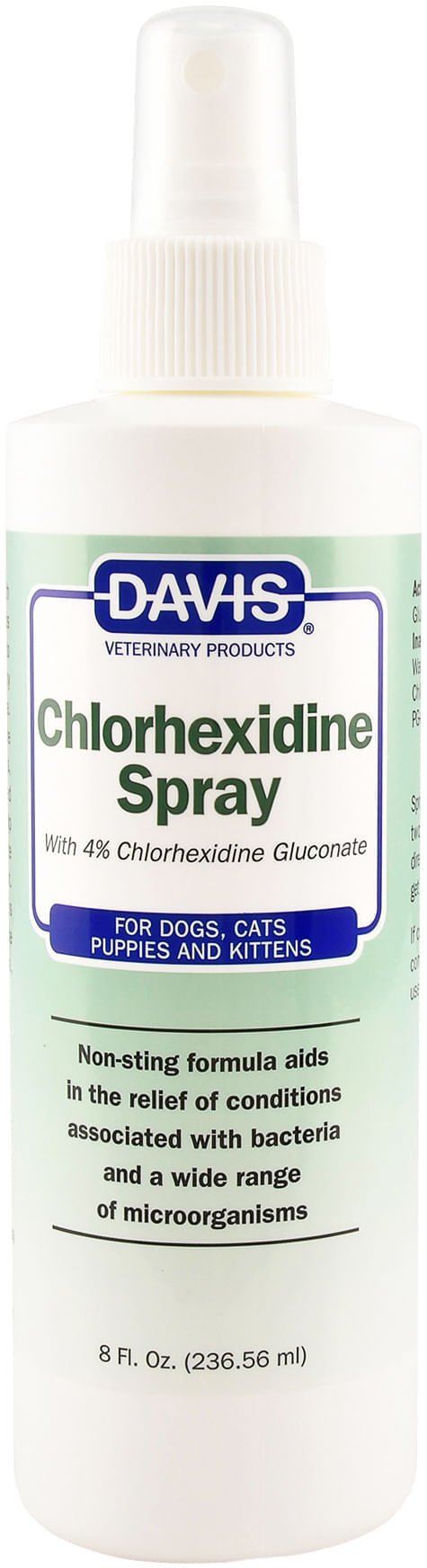 Davis 4% Chlorhexidine Spray — Jeffers