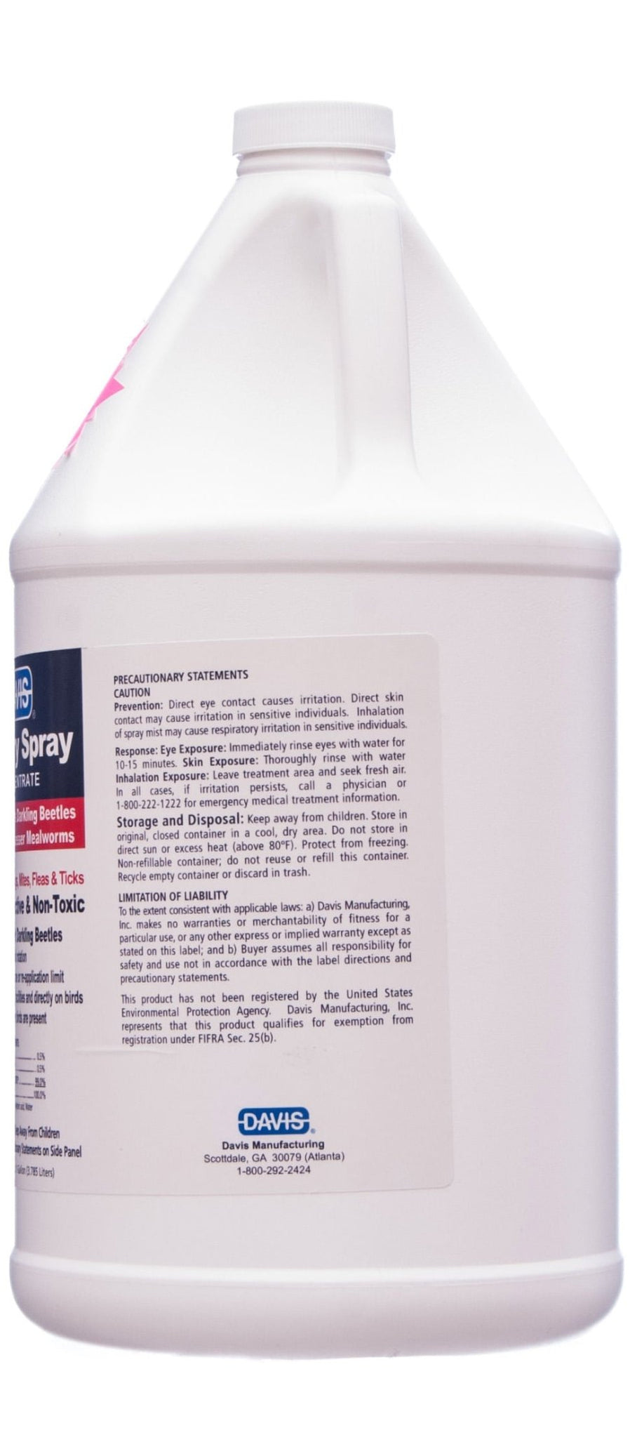 Davis Pure Planet Poultry Spray Concentrate, gallon — Jeffers