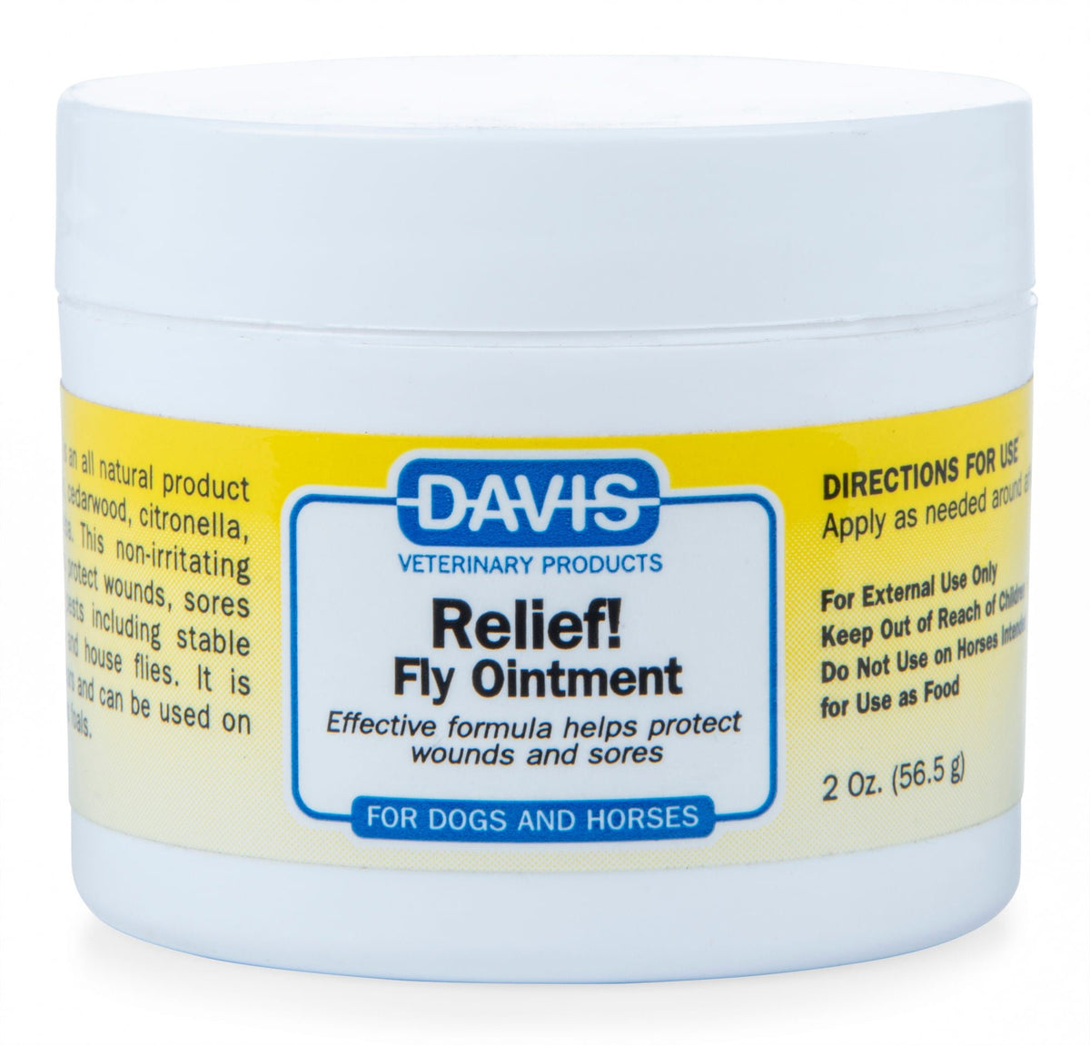 Davis Relief! Fly Ointment for Horses & Dogs — Jeffers