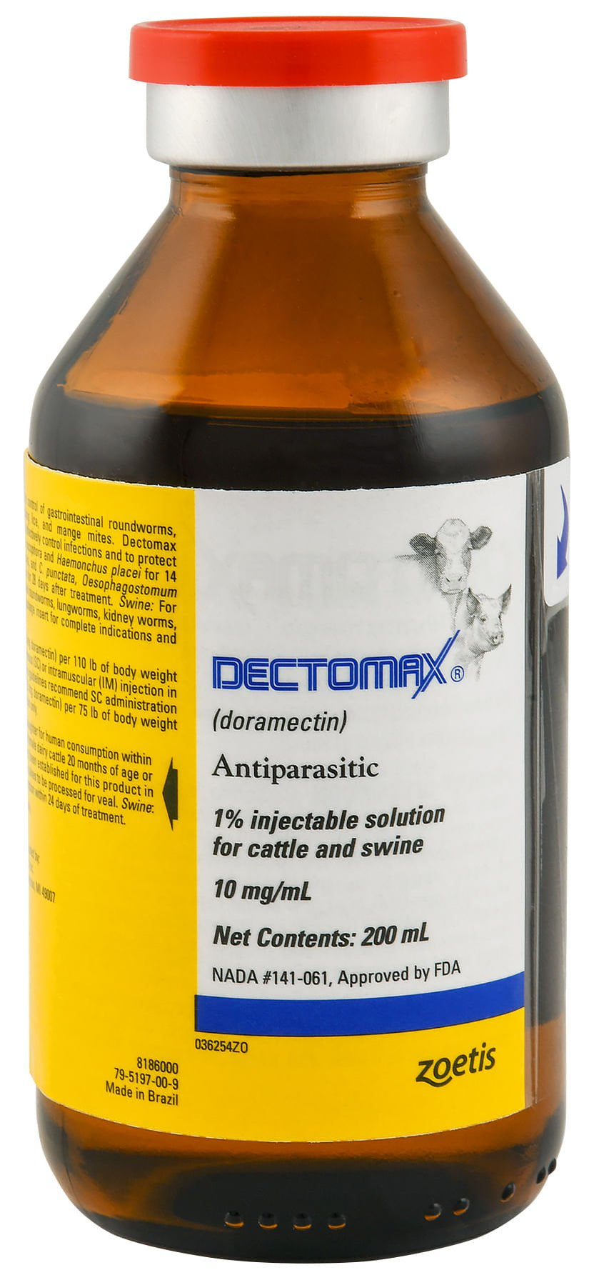 DectoMax Injectable Wormer (Doramectin) for Swine/ Cattle — Jeffers