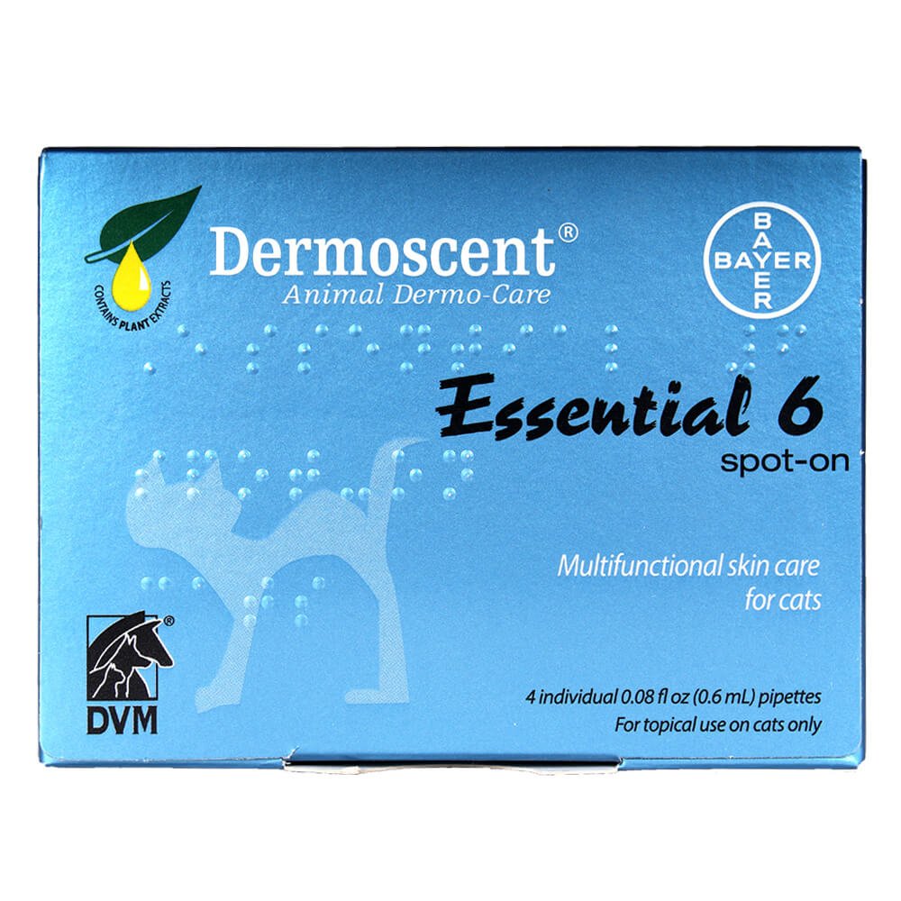 Dermoscent Essential 6 Spot-On Cat Skin Care Treatment — Jeffers