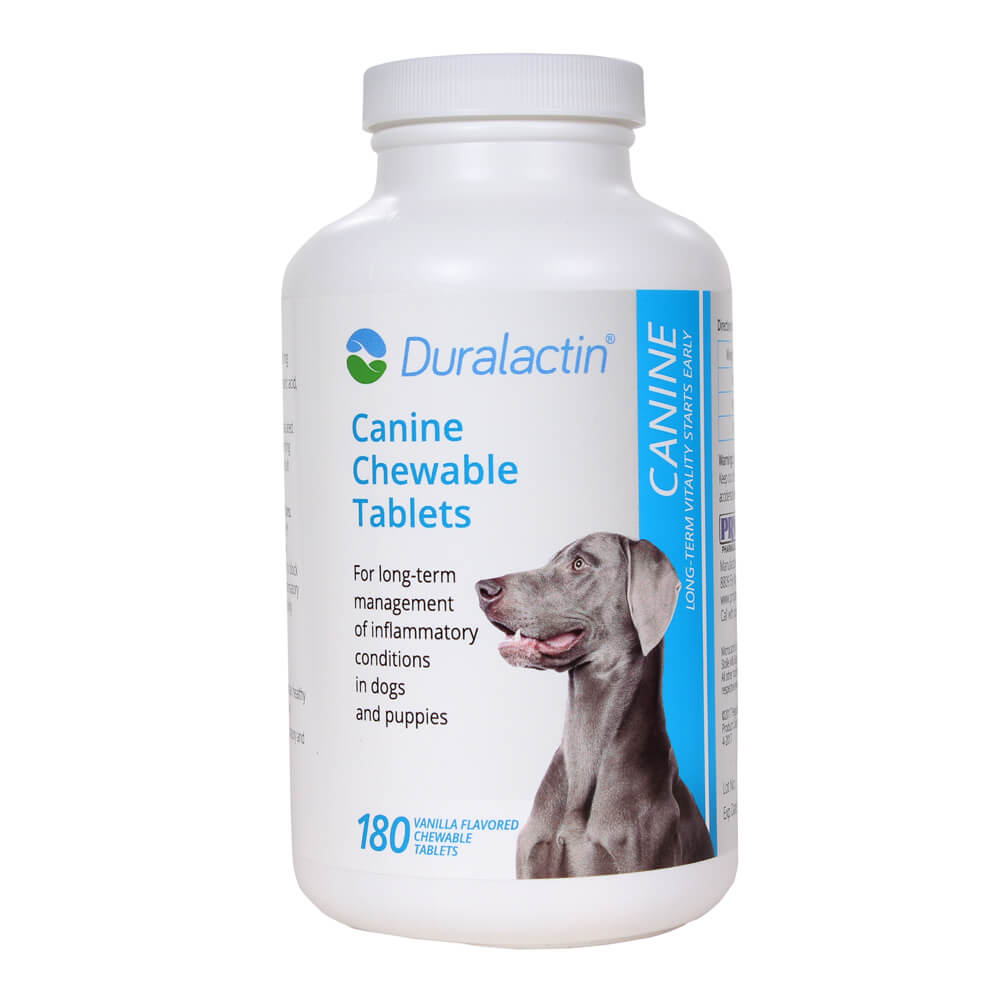 Duralactin Canine Chewable Tablets Dog Supplement, 180 ct — Jeffers