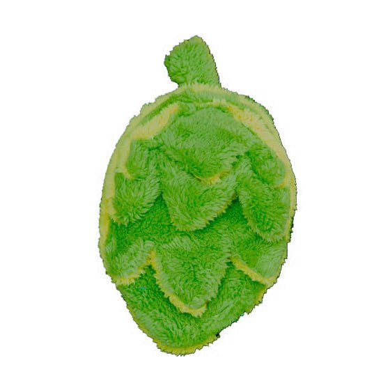 Duraplush Hop Plush Dog Toy, Green, Medium — Jeffers