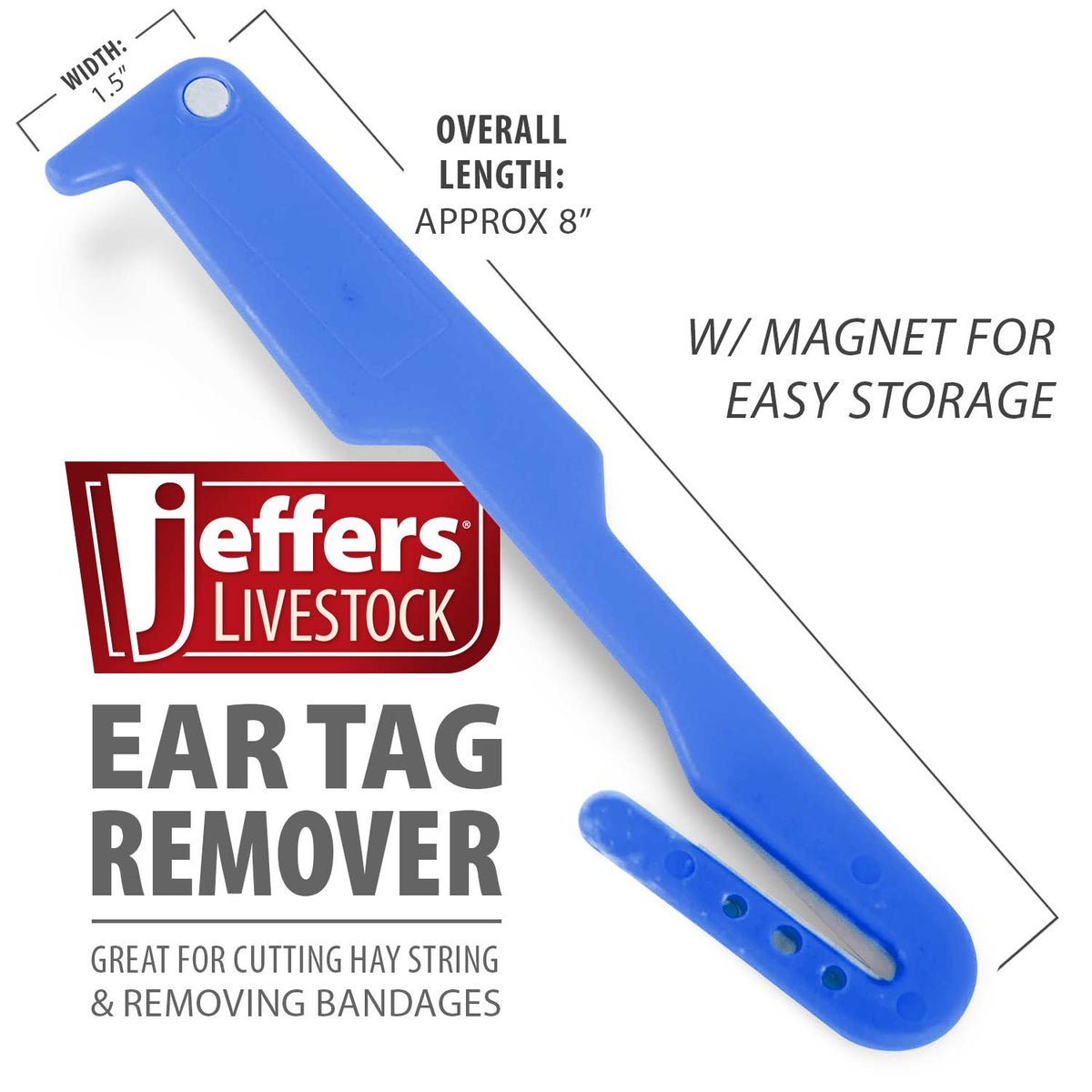 Jeffers Ear Tag Remover for Livestock