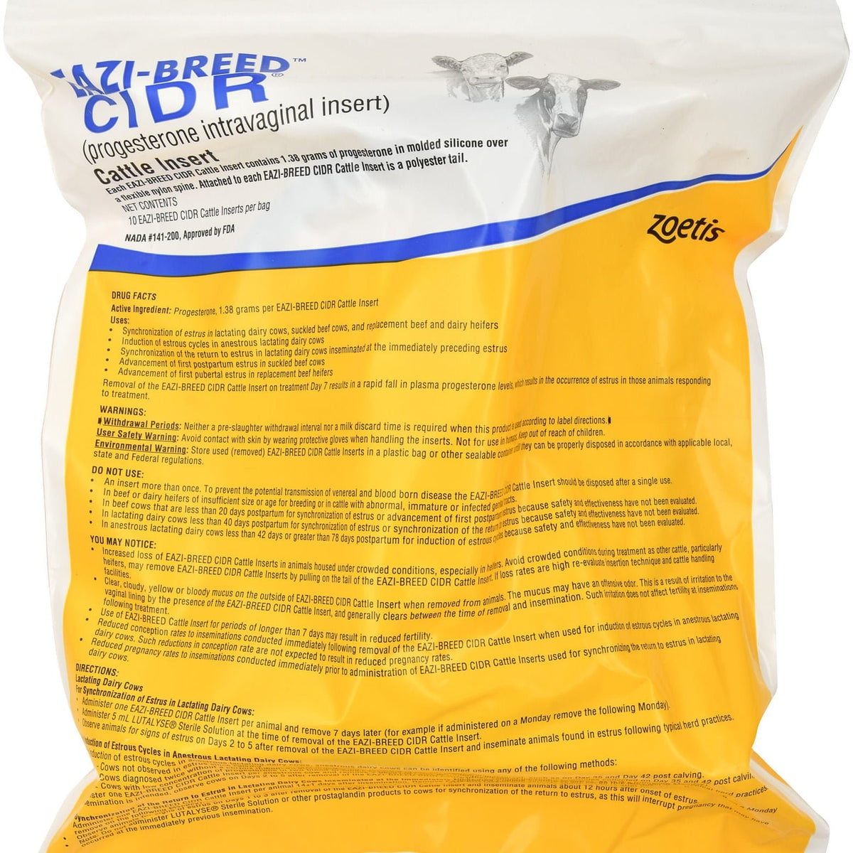 Eazi-Breed CIDR Cattle Inserts & Applicator — Jeffers