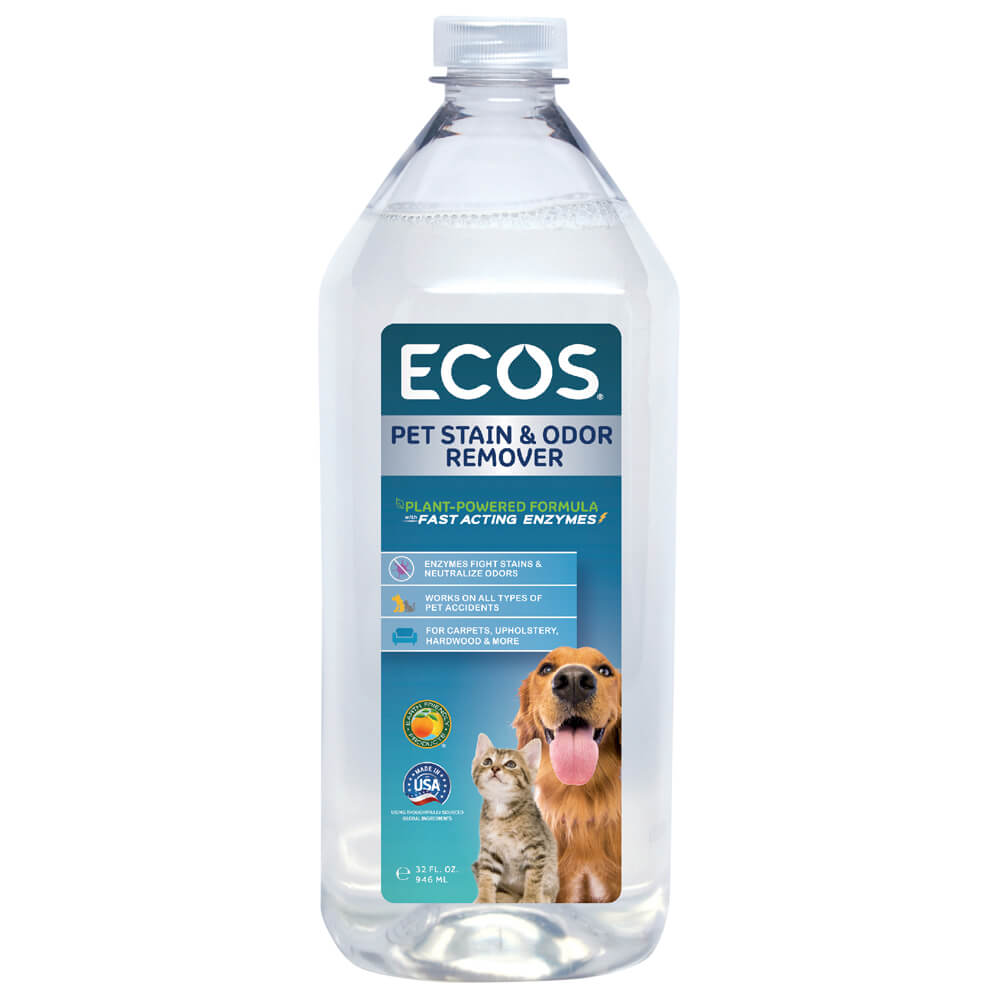 ECOS Pet Stain & Odor Remover, 32 oz and 128 oz — Jeffers