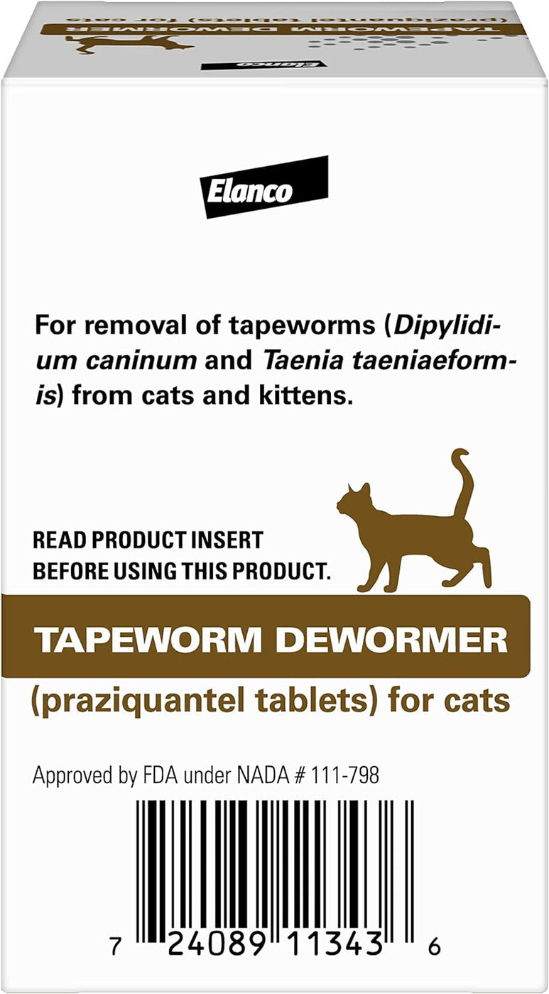 Elanco Expert Care Tapeworm Dewormer for Cat 3 tablets — Jeffers
