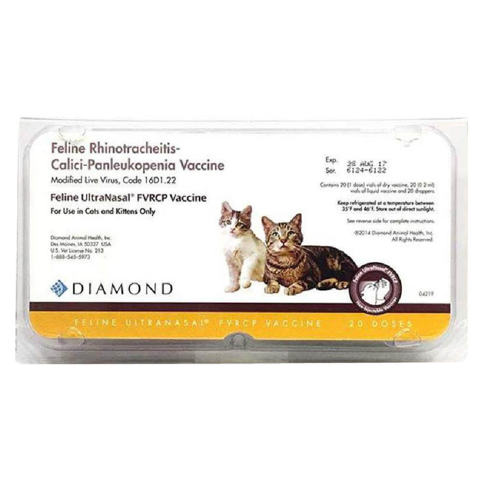 Feline UltraNasal FVRCP Vaccine, 20x1 dose — Jeffers