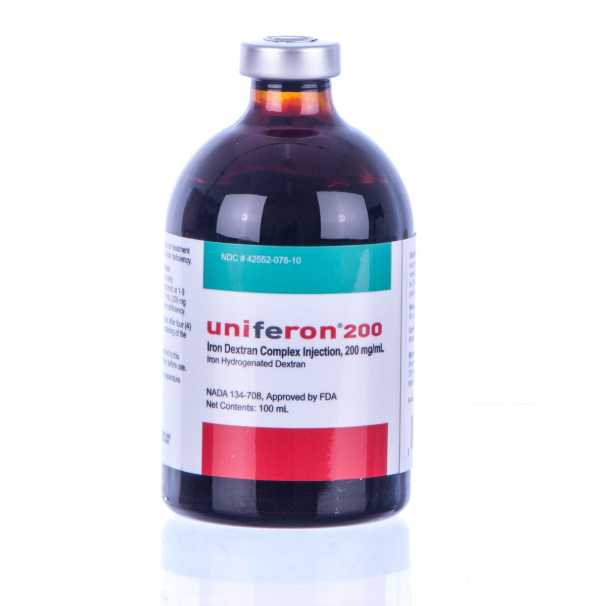 Ferrodex 200 Iron Dextran Injectable, 100 mL — Jeffers