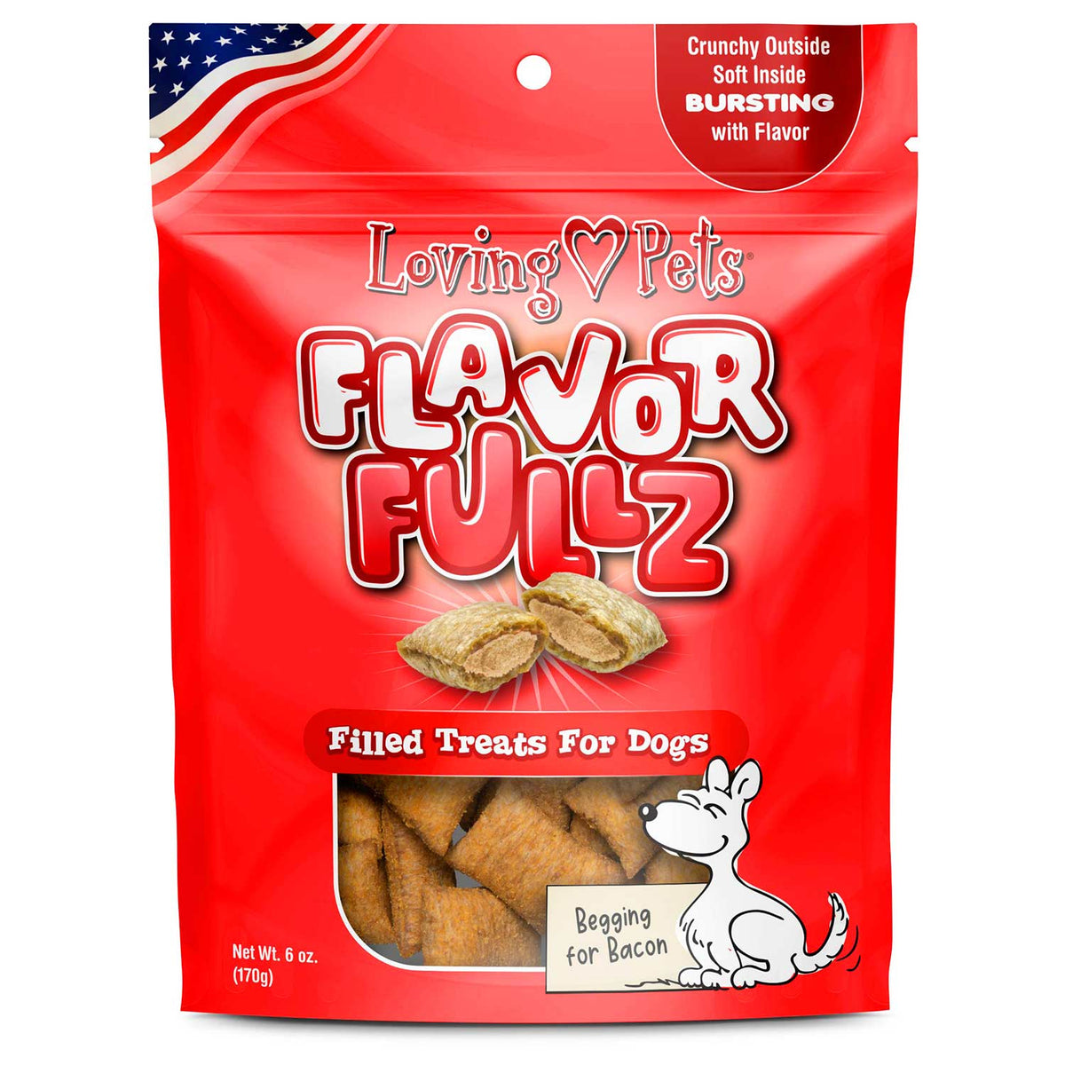 Flavorfullz Dog Treats, 6 oz — Jeffers
